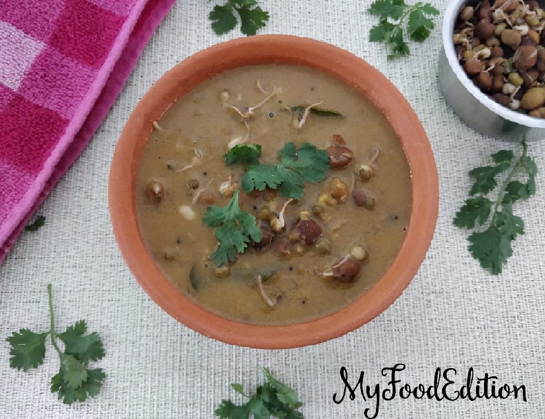 Sprouts curry – My Food Edition