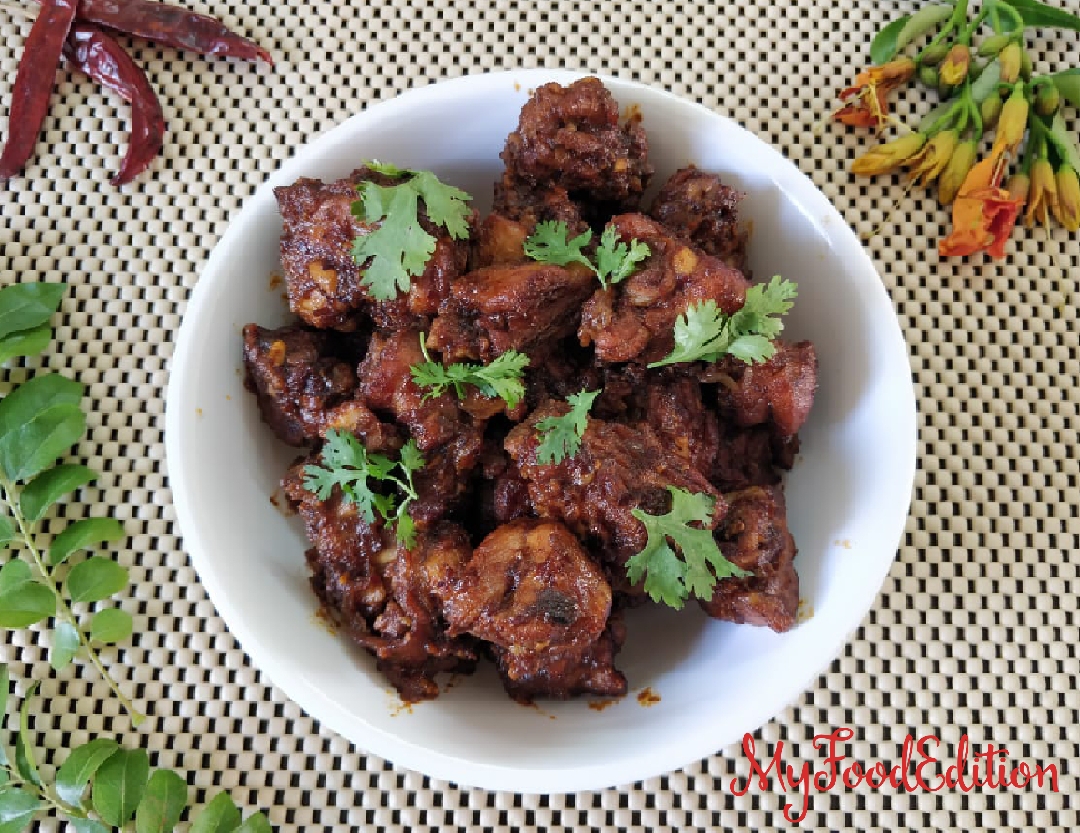 Chicken chinthamani – My Food Edition